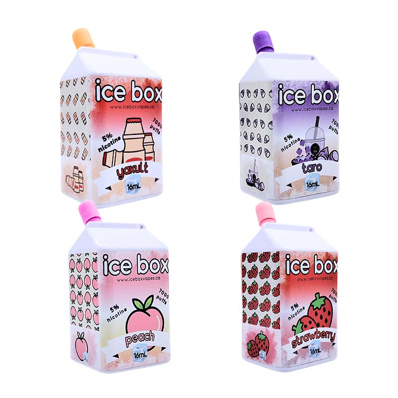 Ice Box Vapes (5% Nicotine) - Buy Vapes Online Canada - CannabudPost